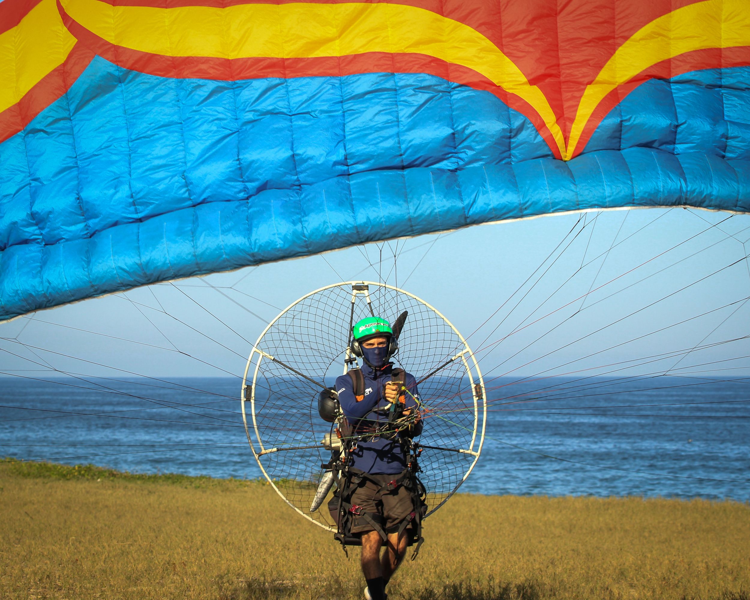 Curso intensivo de piloto de paramotor em 10 dias | Escola Rio Paramotor